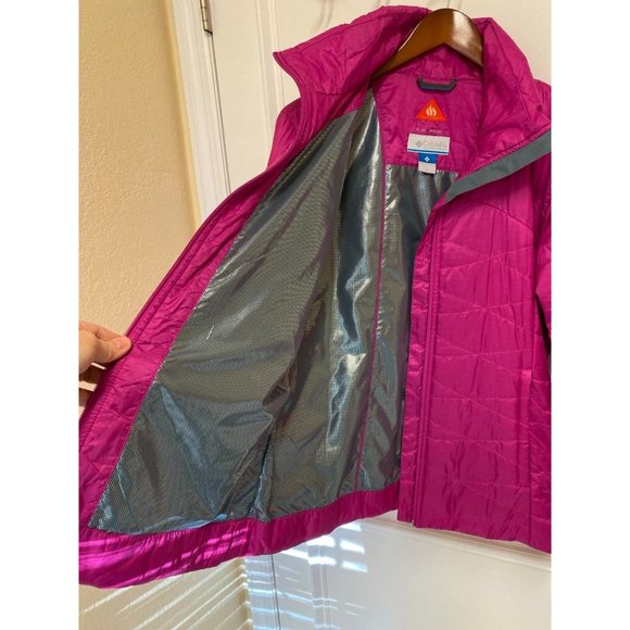 Columbia | Jackets & Coats | Columbia Ladies Fuschia Pink Puffer ...